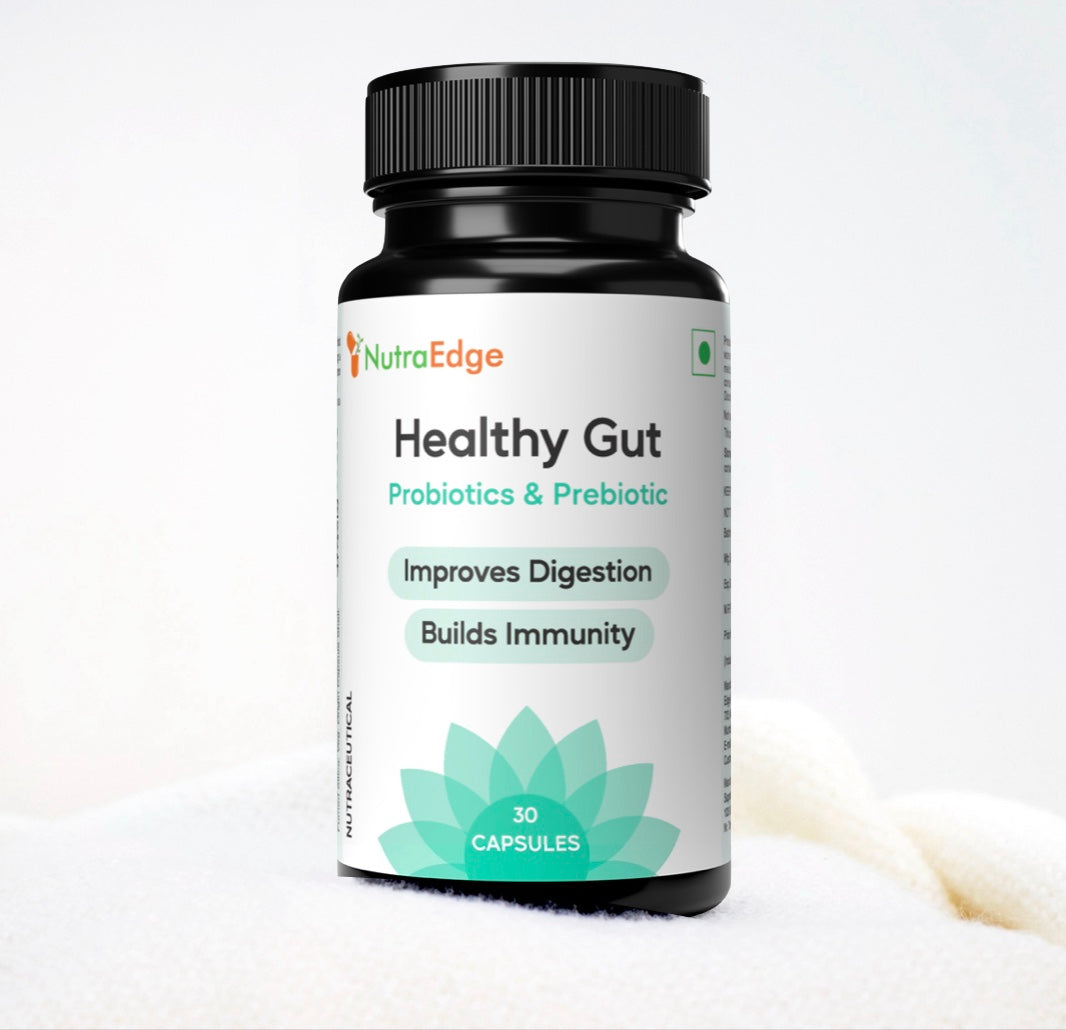 Healthy Gut Supplements: Probiotics & Prebiotics | NutraEdge